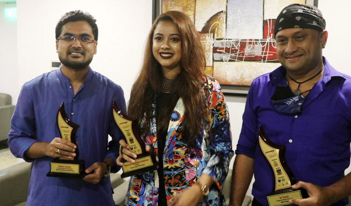 Risingbd reporter Rahat Saiful gets award