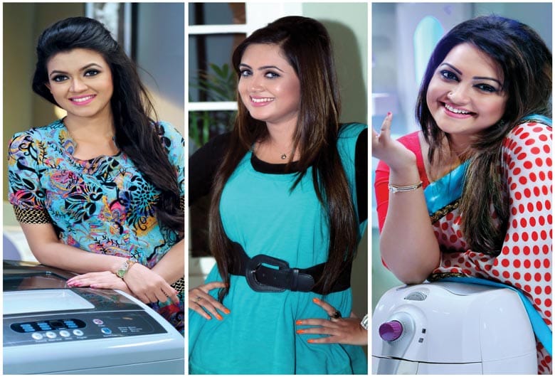 Nawsheen, Nabila,Tania in Walton video tutorials