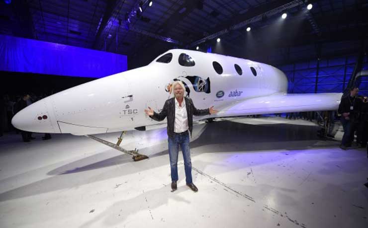 Virgin Galactic unveils new spaceship