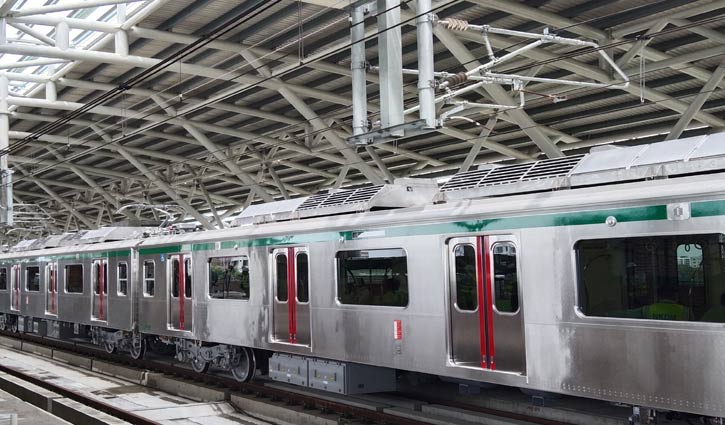 Metro rail per km fare set at Tk5, minimum fare at Tk2