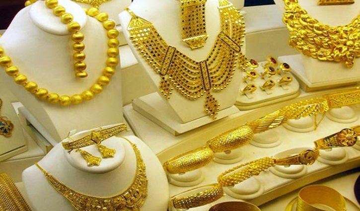 Gold price drops to Tk 8 ,132 a bhari