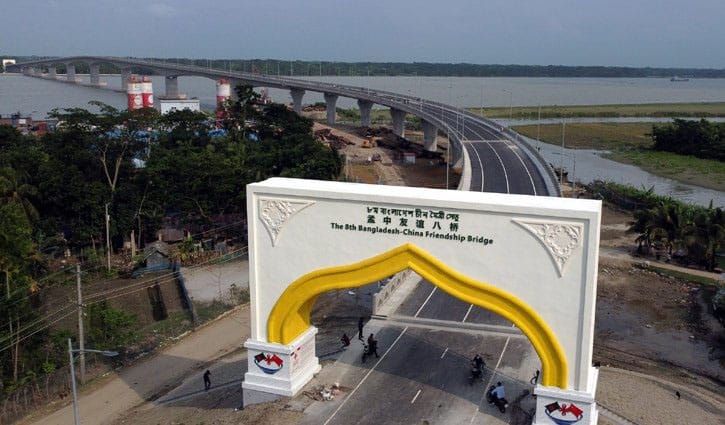 8th Bangladesh-China Friendship Bridge to be inaugurated Sept 4