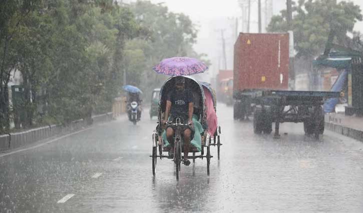 Light to moderate rain likely