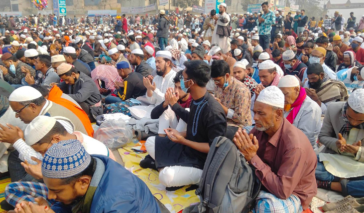 First phase of Ijtema ends seeking blessings for Muslim Ummah