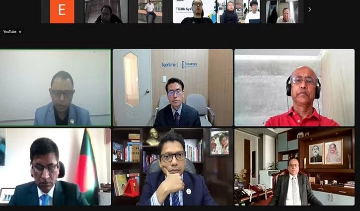 Virtual desk launched in Bangladesh Embassy in South Korea