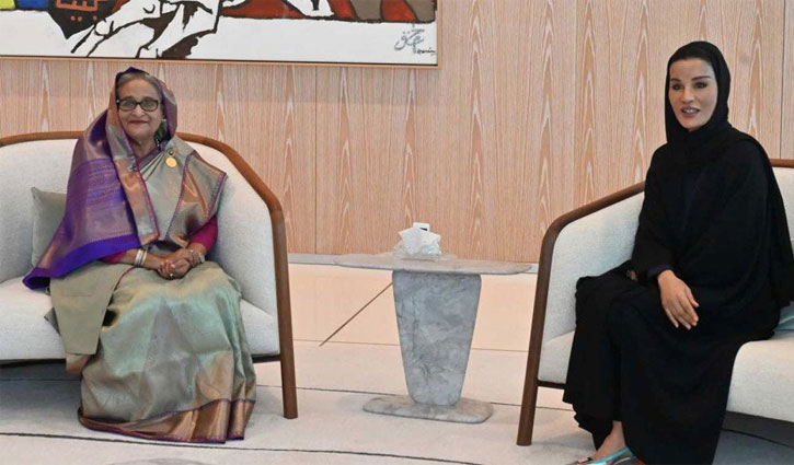 Qatar Foundation chief calls on Sheikh Hasina
