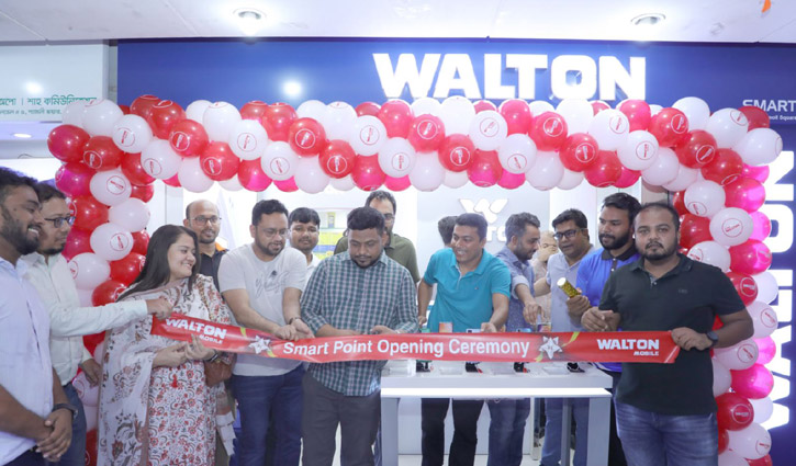Walton Mobile opens smart point at Shyamoli