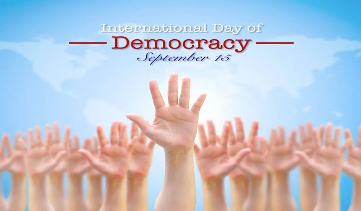 International Day of Democracy today